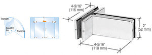 CRL Transom Mounted Patch Connector With Support Fin Bracket – Home ...