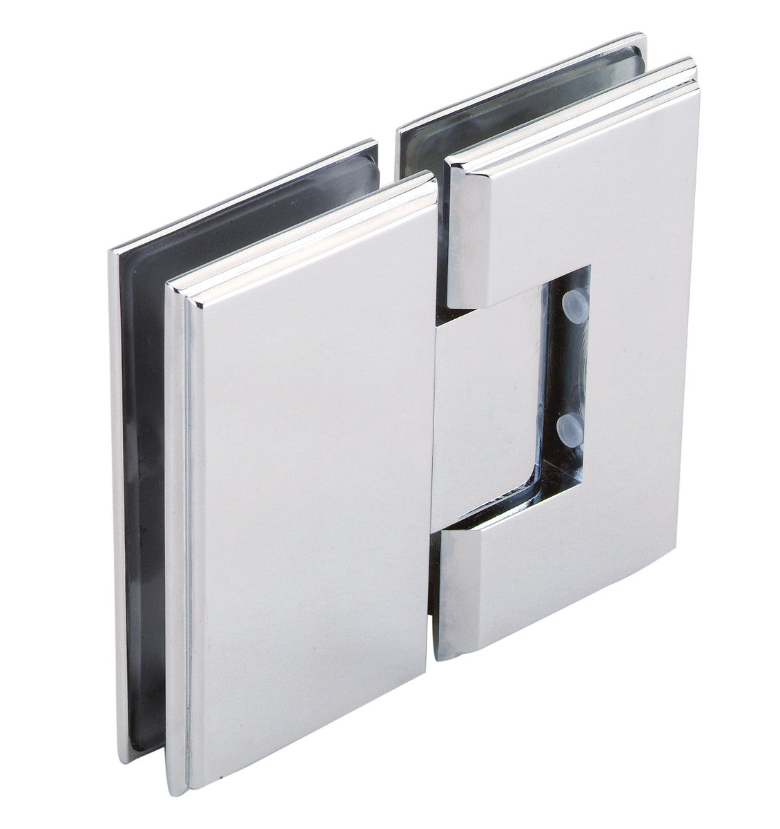 Symphony Heavy Duty 180 Degree Glass-Glass Hinge – Home Hardware ...