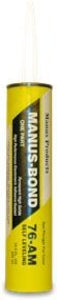 Manus-Bond 76AM SL Elastomeric Sealant Aluminum Gray Cartridge - MANUS ...