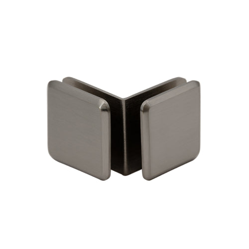 FHC Open Faced Beveled 90 Degree Glass to Glass Clamp [3/8" and 1/2" G ...
